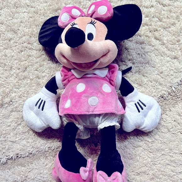 Disney | Toys | Disney Minnie Mouse Stuffed Animal | Poshmark